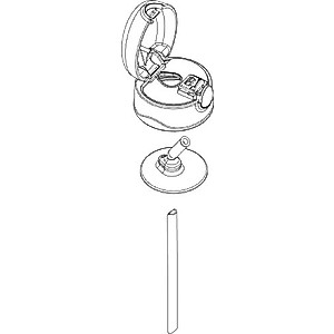 THERMOS Foogo Vacuum Insulated Stainless Steel, Pink/Purple, 10 Oz