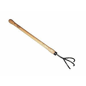 Tierra Garden Dewit 3-Tine Cultivator with Drop Grip Handle