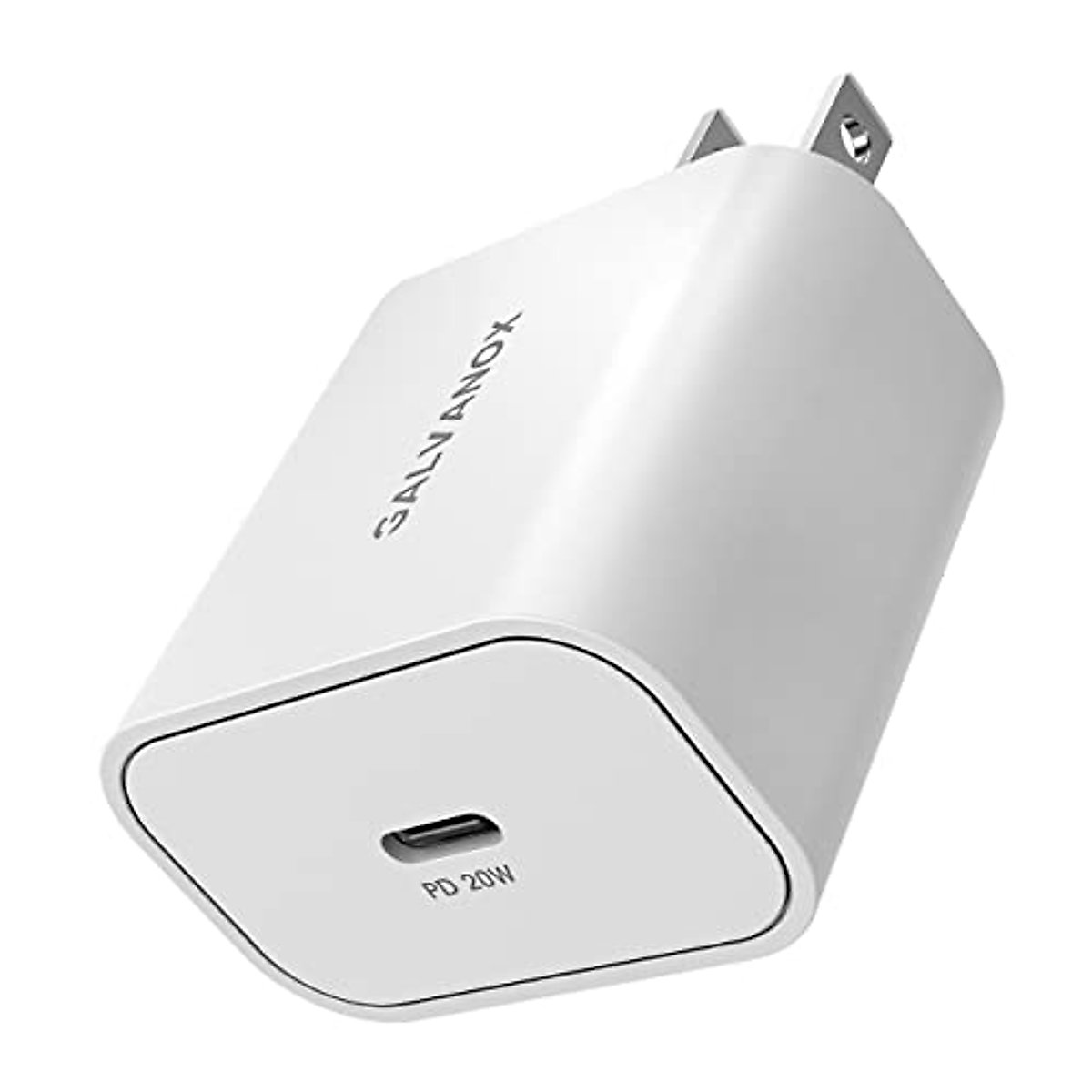 (3 Pack) Galvanox Type-C iPhone Charger (20W) USB-C Cube, Wall Adapter Block for Fast Charging iPhone 11/12/13/14 Pro/Max Models Plus Samsung Devices (2021 Upgraded V2)