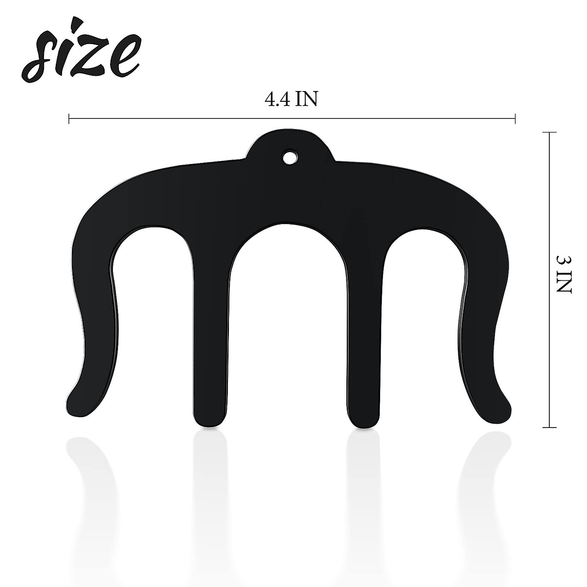 Book Clip Page Holder 2 Pieces Metal Sheet Music Holders for Sheet Music Stands Pianos Book Reading (Black)