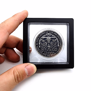 Egyptian Myth Azrael Anubis Werewolf Hobo Nickel Antique Silver Collection Challenge Coin Satan Series