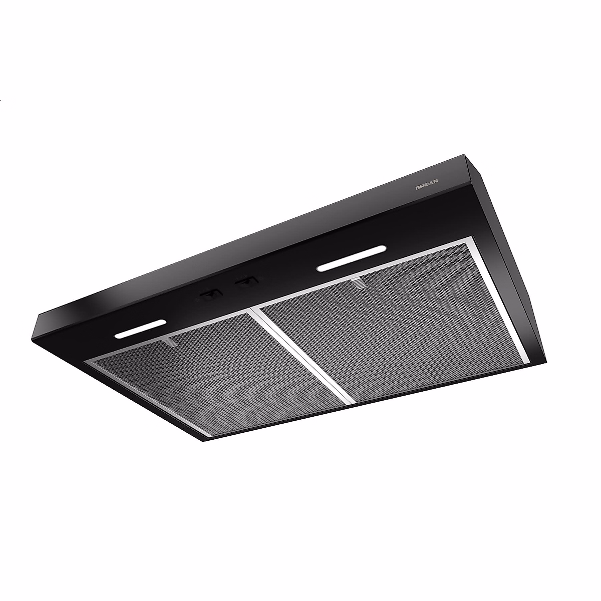 Broan-NuTone BCSEK136WW Energy Star Certified Glacier Series Under-Cabinet, 300 Max Blower CFM, 1.5 Sones Range Hood, 36-Inch, White