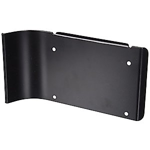 Warrior Products 1560 Side Mount License Plate Bracket for Jeep TJ, black