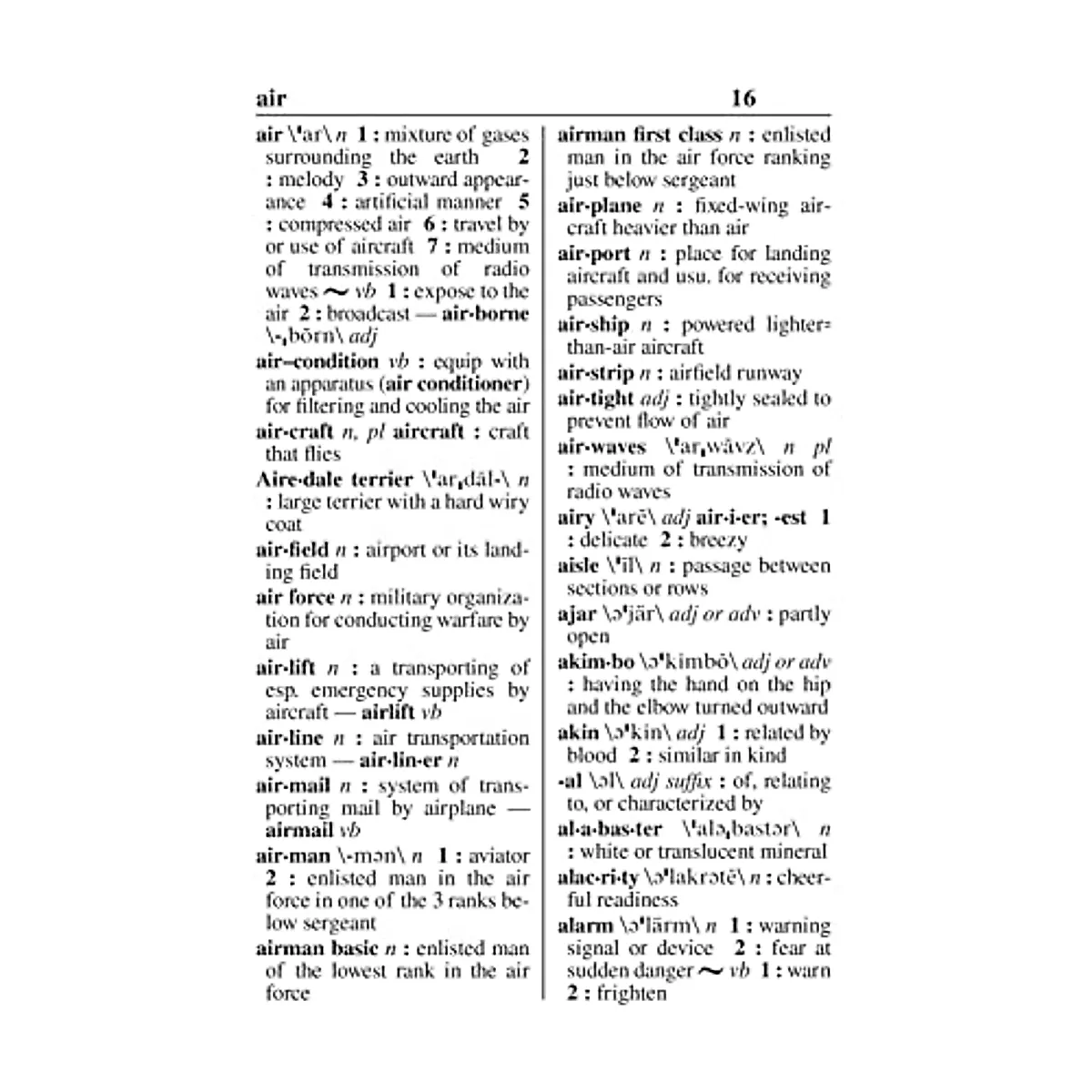 Webster's New Explorer Large Print Dictionary, Third Edition, Newest Edition