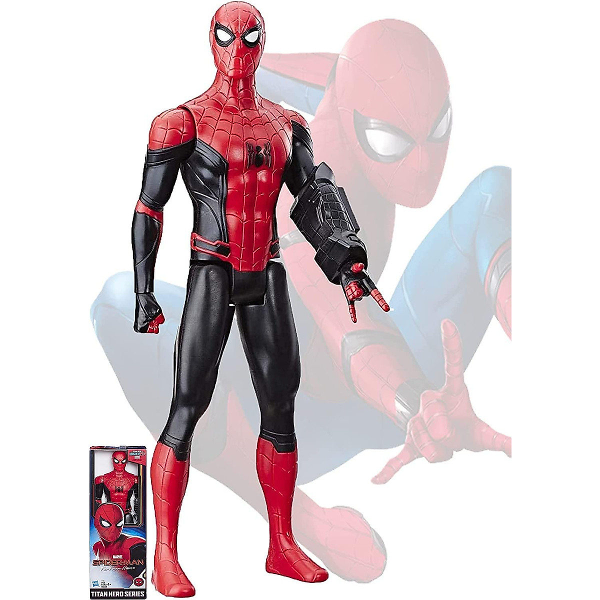 Titan Hero Series Spiderman 12 Inch Action Figure from Movie Far from Home