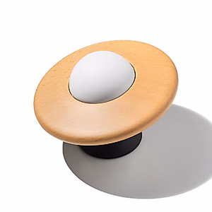 Huzi - Cosmos - Timeless Design Spaceship Building Blocks - Solid Beech Wood - Embedded Magnetic System (Planet)