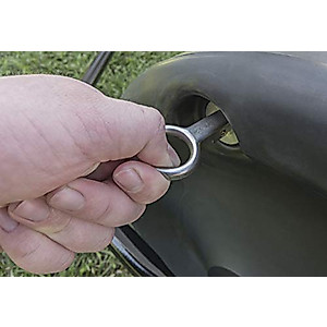 Agri-Fab 45-0267 18- by 24-Inch Poly Push/Tow Lawn Roller,Black