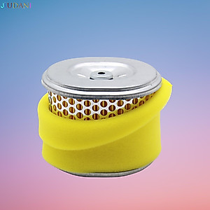 JIUDANI GX390 Air Filter, Compatible with Honda GX340 GX390 11HP 13HP Engine, Replaces 17210-ZE3-505 17210-ZE3-515 17210-ZE3-010 17210-ZE3-000 17218-ZE3-505 Air Filter