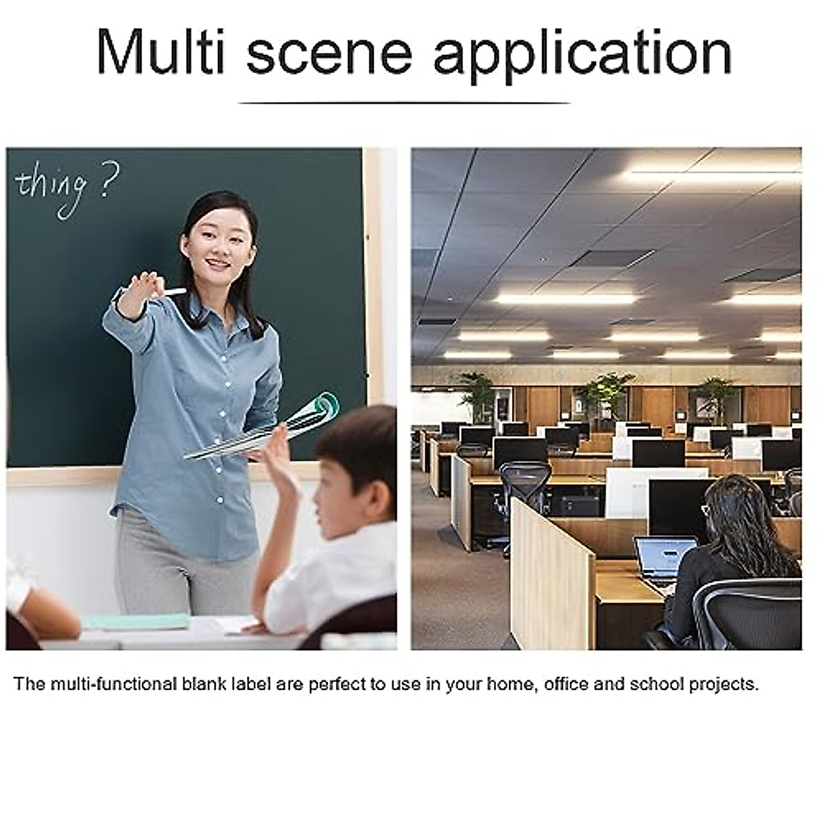 Cabilock 50 Sheets Labels Tag Tabs Blank Sticker Paper Label Paper Adhesive Label Sticker Printing Paper Sticker Printer Paper Printer Sticker Paper White Stickers A4 Magnetic Paper