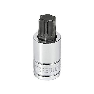 Powerbuilt T-70 Star Bit Socket, 1/2 Inch Drive, Torx, High Visibility Size Marking - 940363
