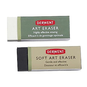 Derwent Dual Eraser, Pack, 2 Count (2301963)