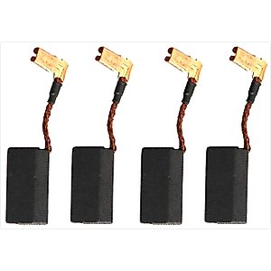 DWE4120 DWE4011 N097696 Carbon Motor Brushes Compatible with DeWalt Grinder Motor Replacement Part 4Pcs1.
