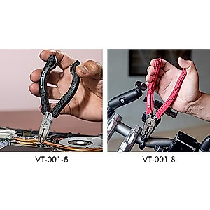 VAMPLIERS 2-PC Screw Extraction Pliers Set. Includes: 5" Mini Plier with ESD Safe Handles, Ideal For Any Electronic Repair + 8" PRO Heavy Duty Linesman Pliers. Made in Japan from High Carbon Steel.