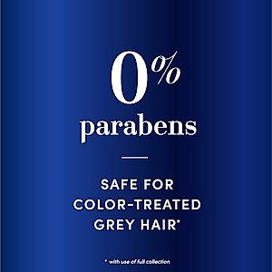 Hair Biology Full & Vibrant Set Including: Volumizing Shampoo (12.8 Fl Oz), Conditioner (12.8 Fl Oz) & Thickening Treatment (6.4 Fl Oz), for Thin or Fine Hair, Biotin Infused, Paraben-Free, Color-Safe