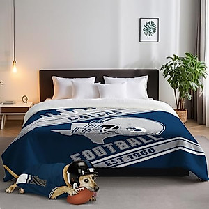 Nmdswov 60" X 50" Throw Blanket - Ideal Gift for Fans - Lightweight and Warm Sofa, Bed, Couch, or Chair Blanket for Men Women Youth