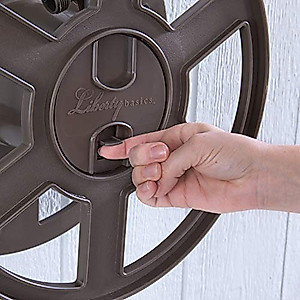 Liberty Basics 510 Wall Mount Hose Reel, Bronze