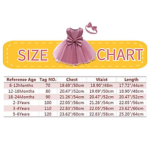 TUIJI Toddler Baby Party Christmas Easter Dresses Birthday Wedding Little Flower Girl Ruffled Pageant Formal Dress 18M 24M White 90