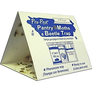 Pro-Pest Pantry Moth Traps - 8 Ready to Use Pre-baited Traps (4 Packs of 2 Traps)