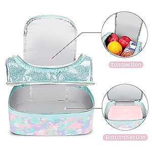 Kids Lunch Bag,Insulated Lunch Box for Girls Boys,Lunch Bag Toddler Teen,School Daycare Cute Travel bags (lunch bag 16)