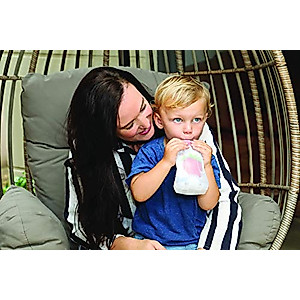 Dreambaby Pouch Pal Self Feeding Baby Food Pouch Holder - No Squeeze, No Spill, No Mess Reusable Container for Toddlers 1 Count (Pack of 1)