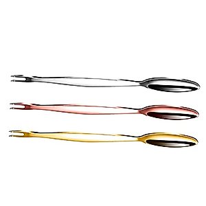 Anneome 3 Pcs Stainless Steel Crab Needle Lobster Crackers Stainless Steel Peeler Seafood Tools Shellfish Forks Shell Picks Crayfish Peelers Stainless Steel Crab Sheller Novel Crab Sheller