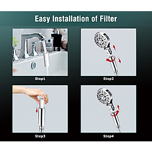 INAVAMZ 2 Pack Replacement Shower Filter Cartridge