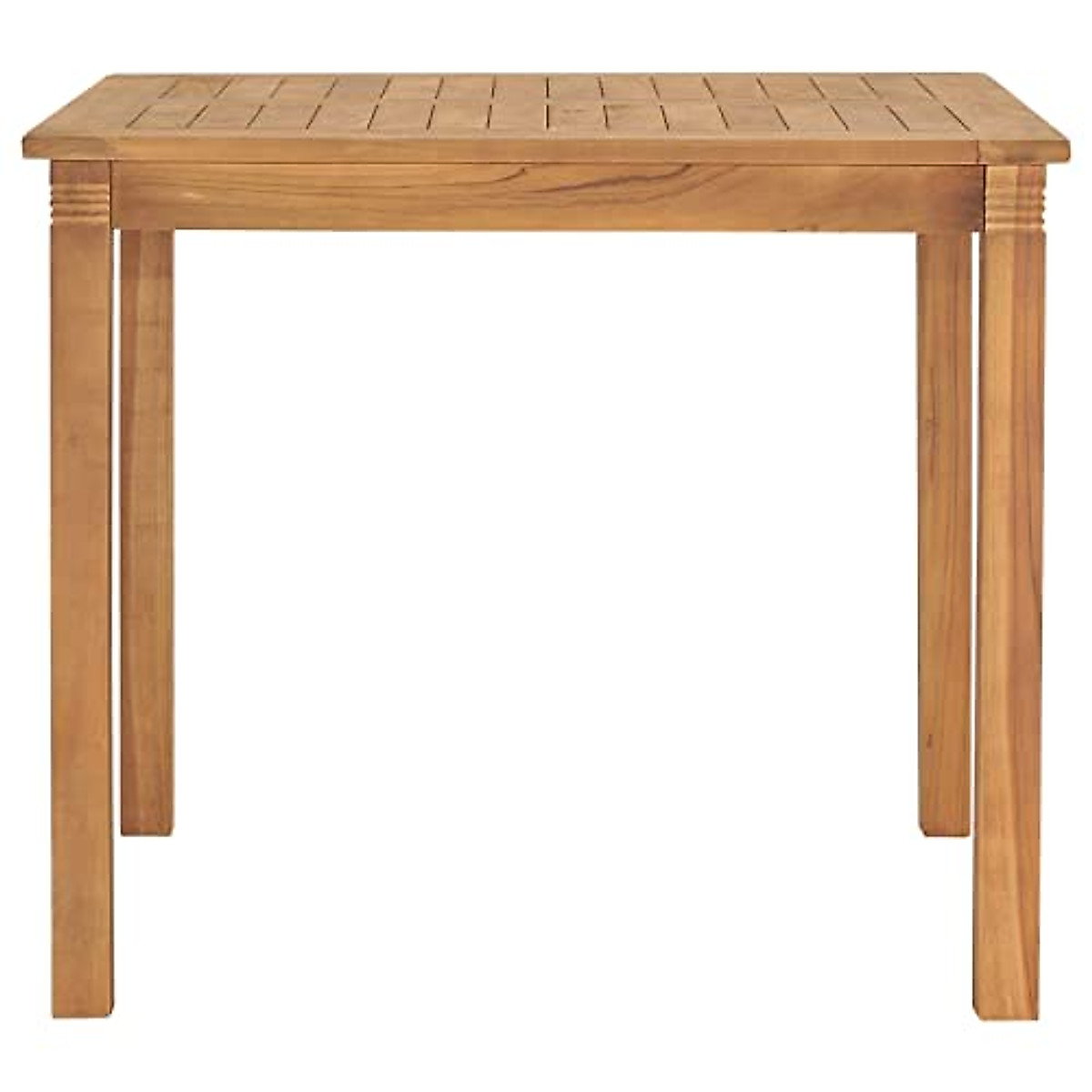 qiangxing 3 Piece Patio Dining Set Outdoor Patio Dining Set Outdoor Patio Furniture Patio Set Patio Table and Chairs Set Solid Teak Wood 3060002