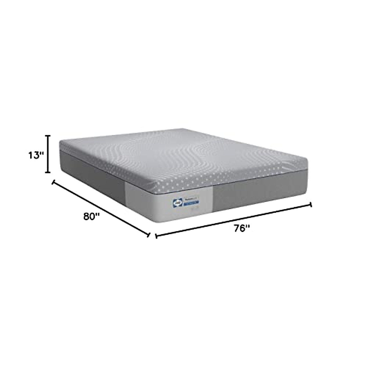 Sealy Posturepedic Hybrid Lacey Firm Feel Mattress and 9-Inch Foundation, King