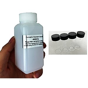HFBTE Turbidimeter Turbidity Calibration Standard Formazin Solutions 400NTU 100ml with 4 Sample Bottles (Two Sets) Fast Delivery for Calibrating SGZ-B Series Turbidity Meters Turbidimeters