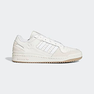 adidas Originals Men's Forum Low Classic Sneaker, Chalk White/Cloud White/White, 9