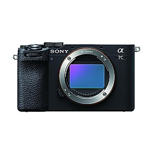 Sony Alpha 7C II Full-Frame Interchangeable Lens Camera - Black