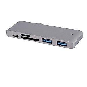 Plus Mi Life 5 in 1 Type-C Hub USB3.0 Multi Charging Port Adapter Card Reader for MacBook Pro