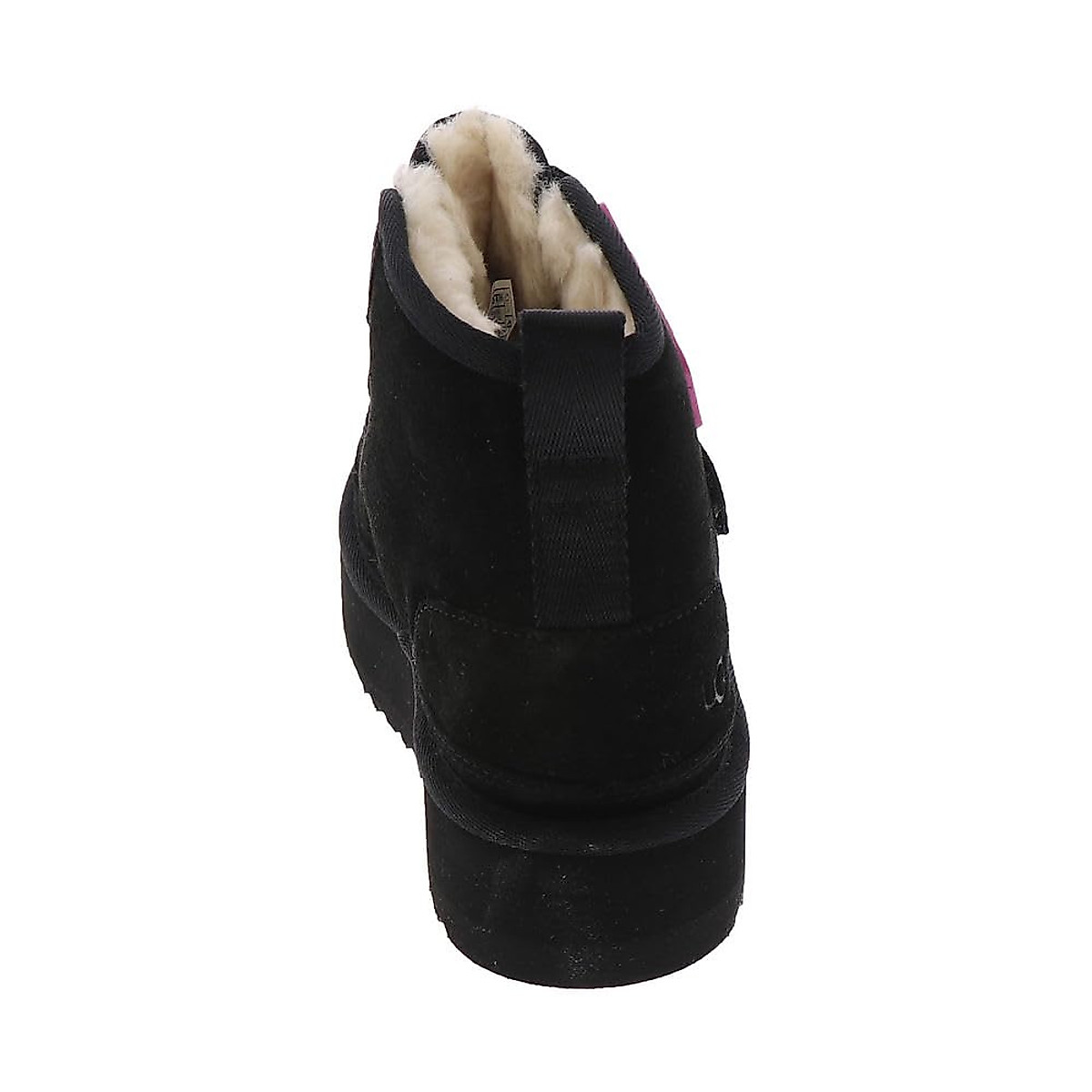 UGG Unisex-Child Neumel Platform Boot, Black, 2