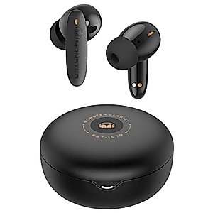 Monster Clarity 108 ANC Active Noise Cancelling Earbuds Bluetooth 5.2 Wireless Earphones with 4 Built-in Microphones, 30H Long Playtime Deep Bass Fast Charging Cordless Hands Free Clear Call