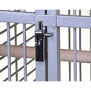 King's Cages 8004030 40X30X72 Play Pen Bird Cage Parrot Cockatoo Macaw Amazon Grey Silver Color