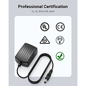 ANNKE Security Power Adapter Supply AC to DC 12V2A and 1-to-4 Splitter Power Cord for CCTV Surveillance Camera DVR System