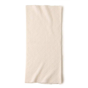 Jolmo Lander 100% Cashmere Women Winter Infinity Scarf Warm Circle Loop Neck Warmer (White)