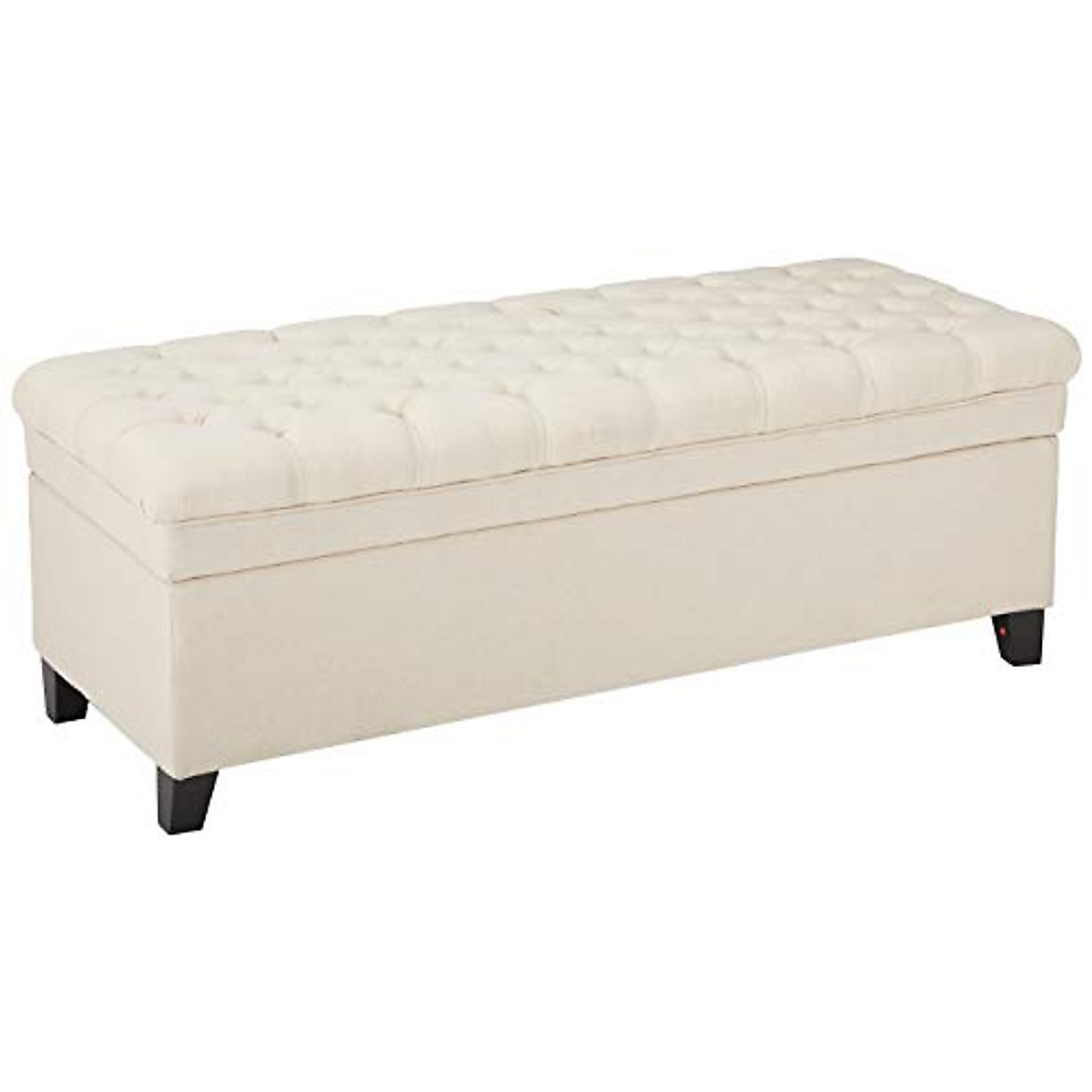Christopher Knight Home Juliana Fabric Storage Ottoman, Beige
