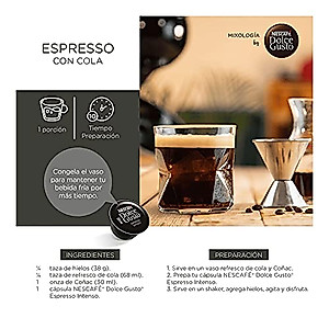 Nescafe Dolce Gusto Coffee Pods, Espresso Intenso, 16 capsules (Pack of 3)