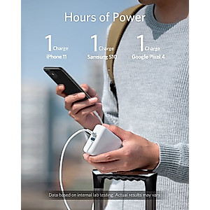 Anker PowerCore Fusion III PIQ 3.0, 18W USB-C Portable Charger 2-in-1 with Power Delivery Wall Charger for iPhone12，12Mini, 11, iPad, Samsung, Pixel and More