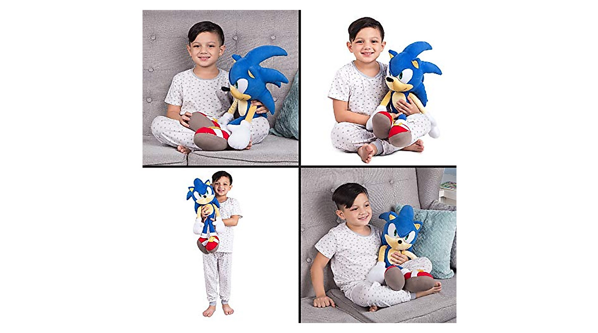 Super Soft Sonic the Hedgehog Cuddle Pillow Buddy