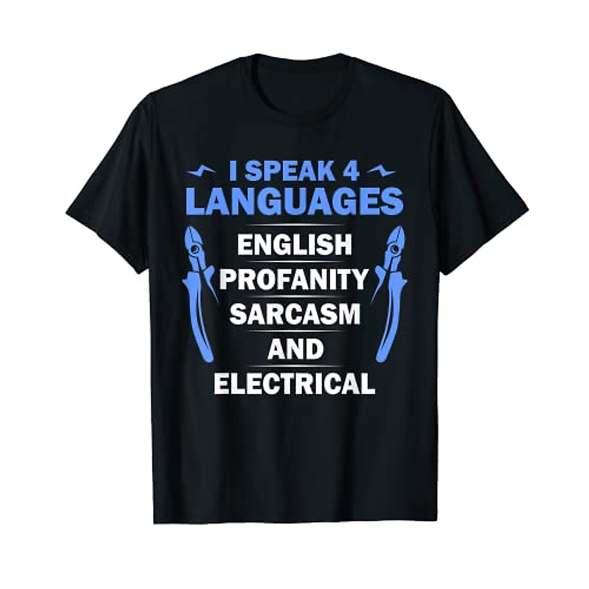 Funny Electrician Art Men Women Electrical Engineer Humor T-Shirt