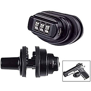 Yoknow Trigger Lock, Universal Combination Gun Lock - Fits Pistols, Rifles, Shot Guns (3pcs)
