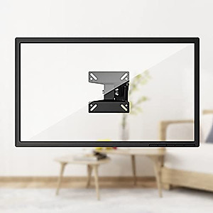 Tengsun Wall Mount TV Monitor Bracket with Tilts and Extends for Most 14-27 Inch LED LCD OLED Screens,75 100 VESA Compatible,Max 40lb Capacity (14in-24in)