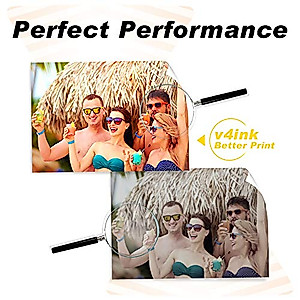 V4INK Compatible Toner Cartridge Replacement for Oki Type C17 C330 (KCMY,4-Pack),for use in OKI C310dn C330dn C510dn C530dn MC362w MC562w Series Printers