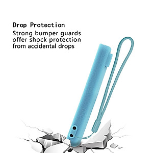 CHUNGHOP Protective Silicone Remote Case Compatible with Bose Solo 5 10 15 Series ii TV, for Bose Solo Cinemate Series II IIGS 1SR 10 & 15 Remote Anti-Slip, Shockproof(Glow in Dark Blue)