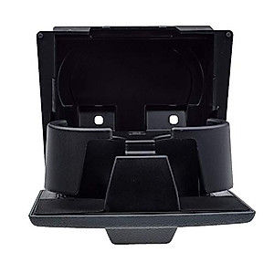 Kerman 8C3Z-2513562-AC in-Dash Cup Holder for 2011-2016 Ford F250 F350 F450 F550 (Steel Grey) by Kallia