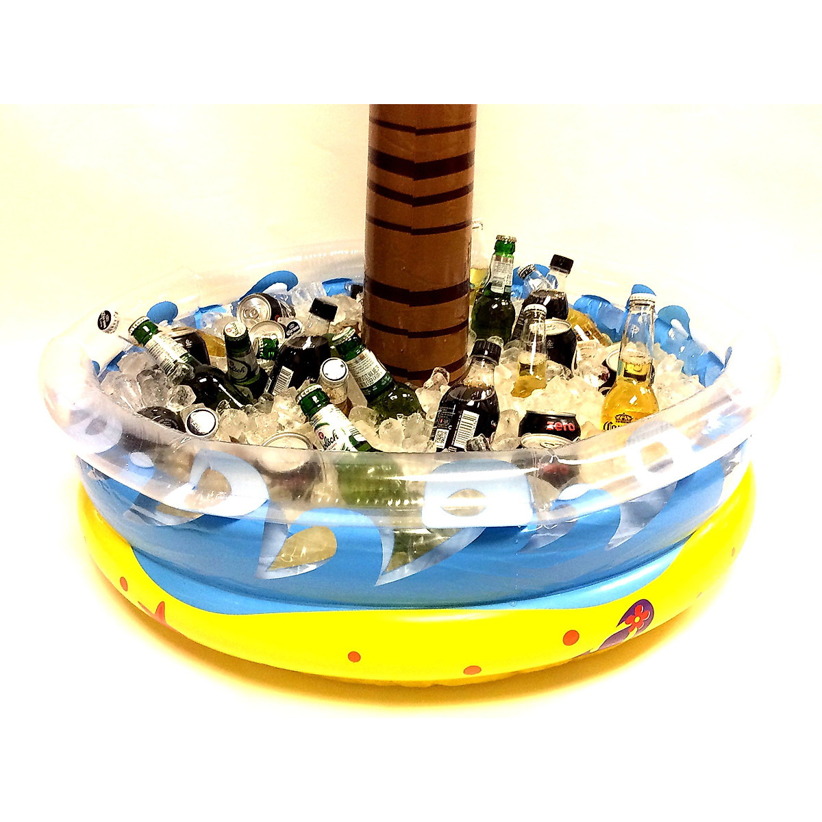 Inflatable Palm Tree Beverage Cooler, by Playscene (4 FEET Tall)