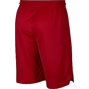 Nike Dri-FIT Icon, Men's Basketball Shorts, Athletic Shorts with Side Pockets, University Red/University Red, L