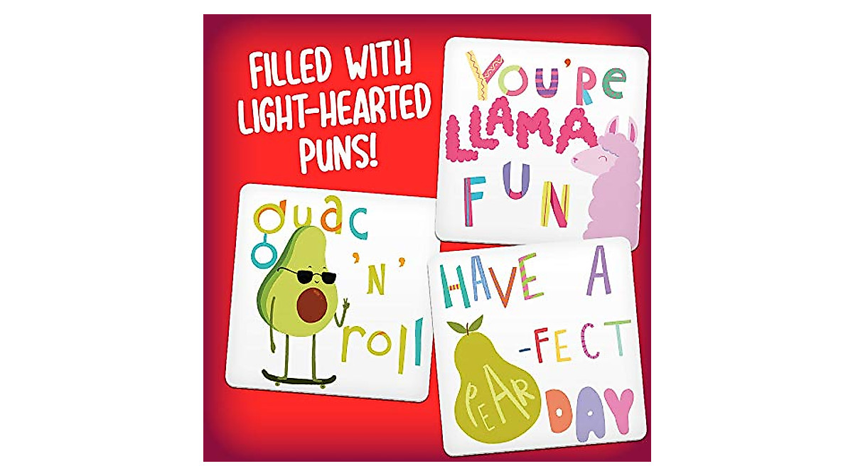 Motivational Cards for Kids - 70 Positive Lunchbox Notes & Puns